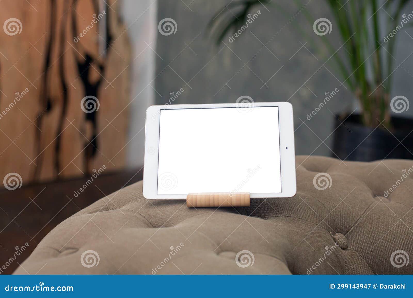 Empty Tablet Screen Mockup Template for Banners and Other Design ...