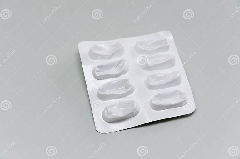 Empty tablets packet stock image. Image of empty, medication - 24624915