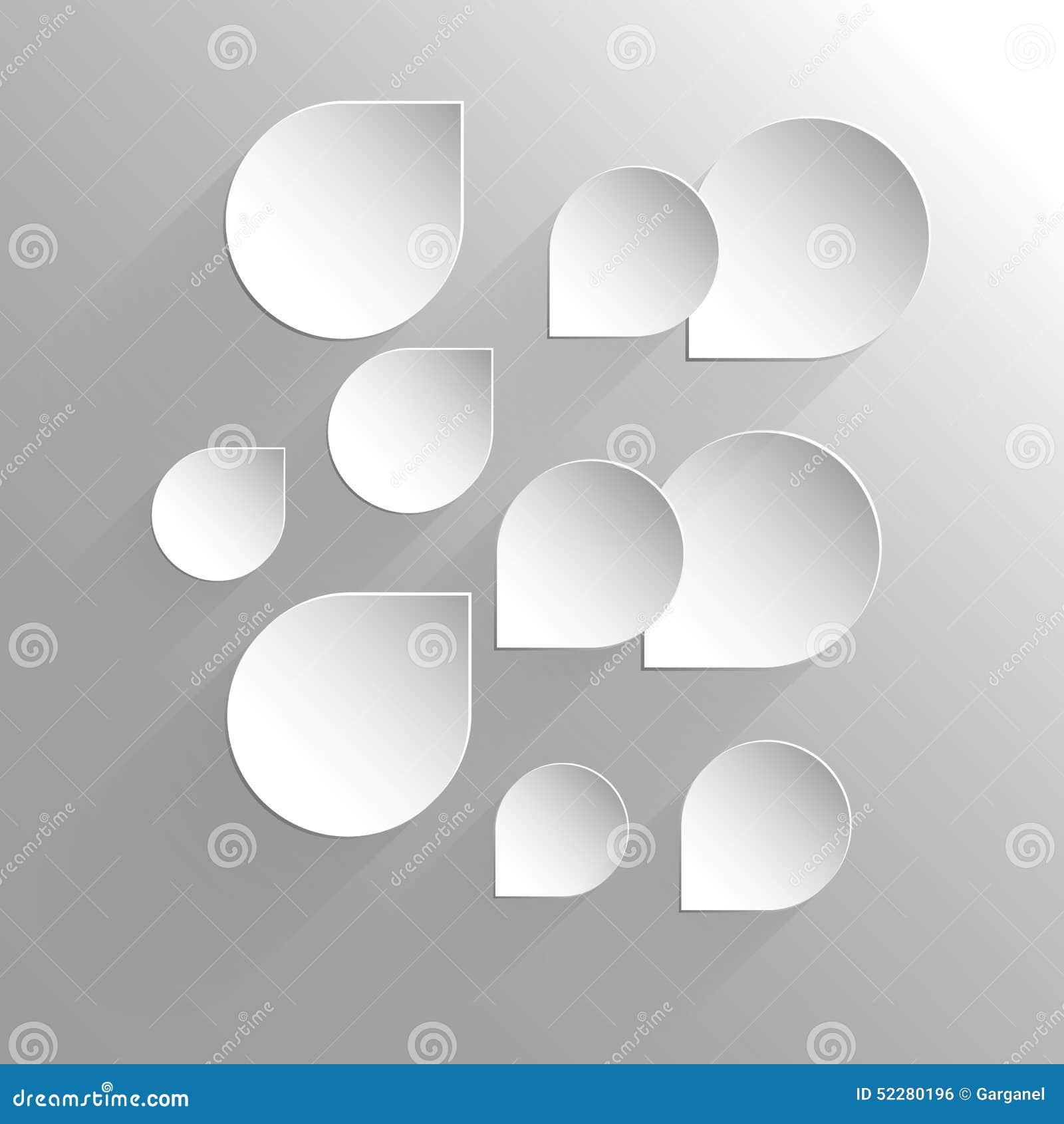 Empty Tags with Shadow Place for Your Title - Stock Illustration ...