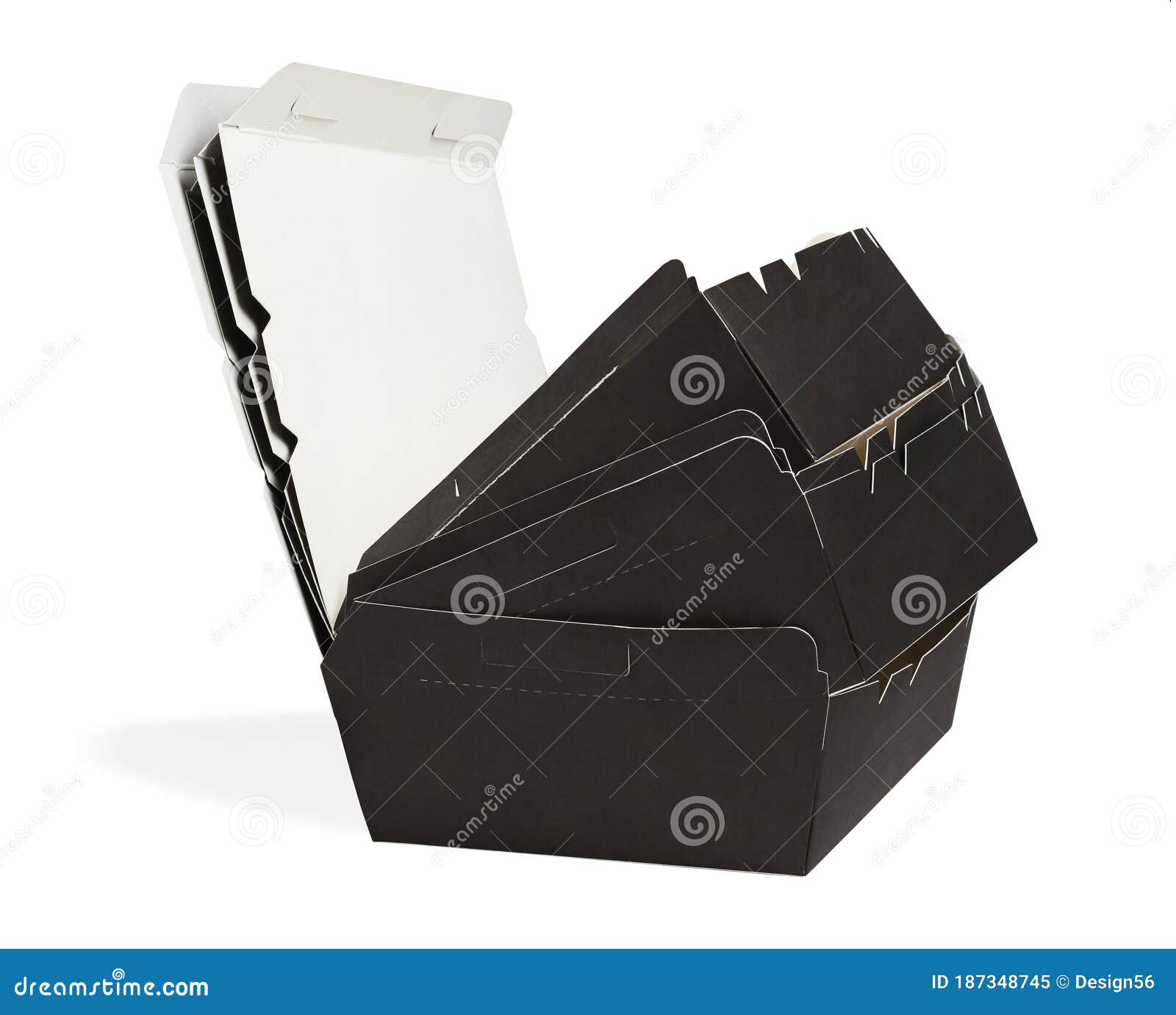 Empty Takeaway Paper Boxes stock image. Image of shot - 187348745 Empty Takeaway Paper Boxes stock image. Image of shot - 187348745