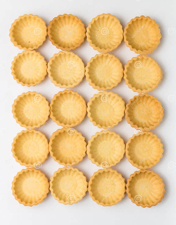 Empty tart shell isolated stock photo. Image of gourmet - 95682414