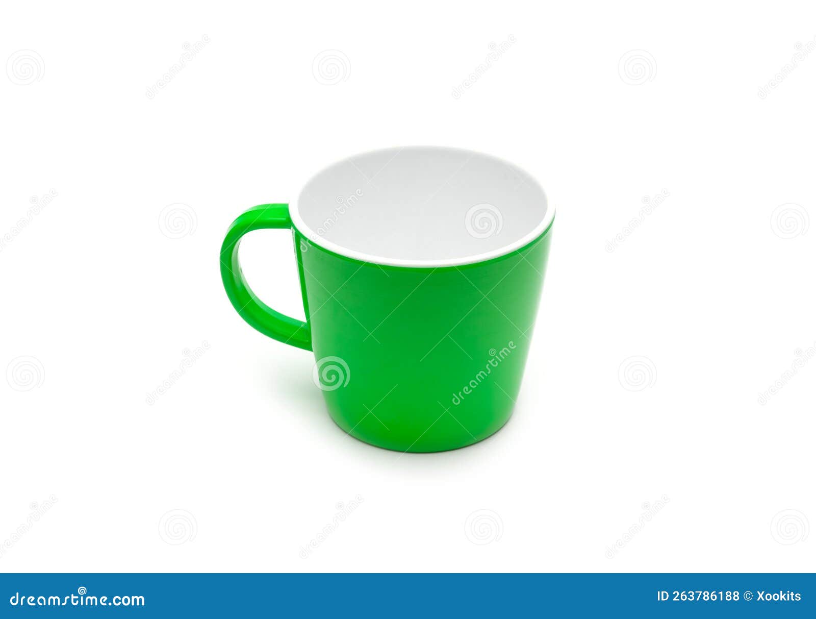 Empty Tea Cup Close Up on Isolated White Background Stock Photo - Image ...