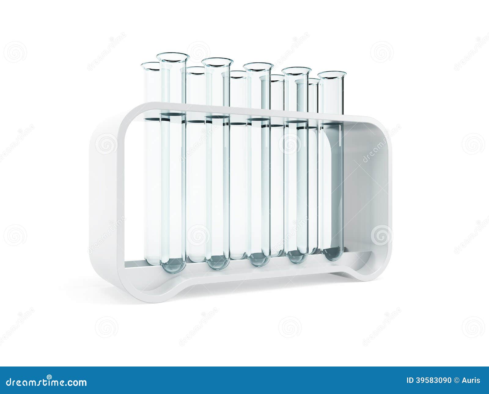 Empty test tubes stock illustration. Illustration of bottle - 39583090