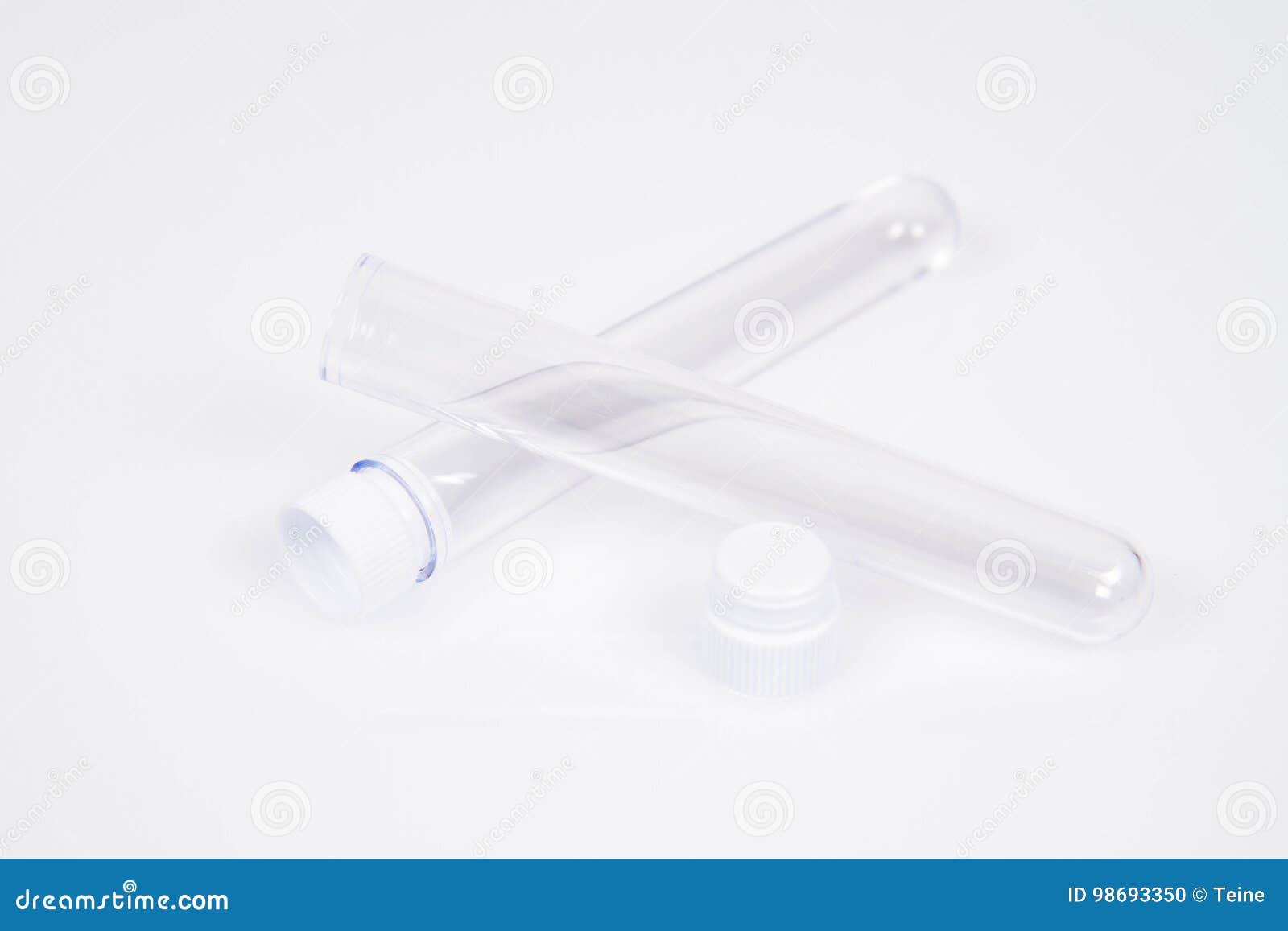 Empty test tubes stock photo. Image of equipment, clean - 98693350