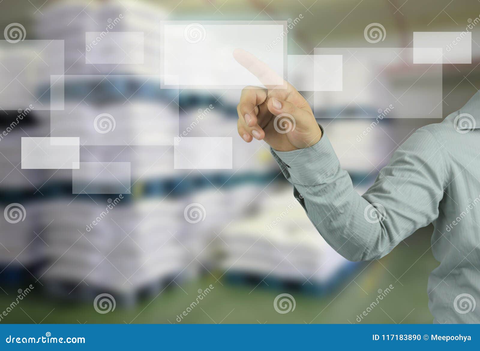 Business Man Inserting Hand Inside Suit Jacket Stock Photography ...