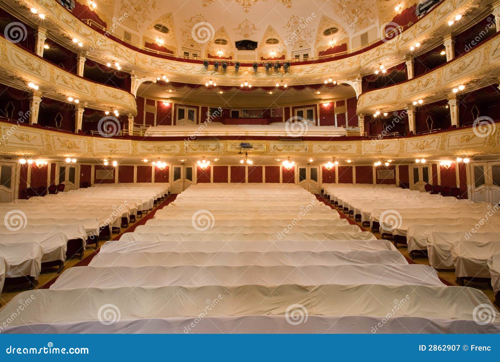 Empty theater stock image. Image of culture, comedy, audience - 2862907