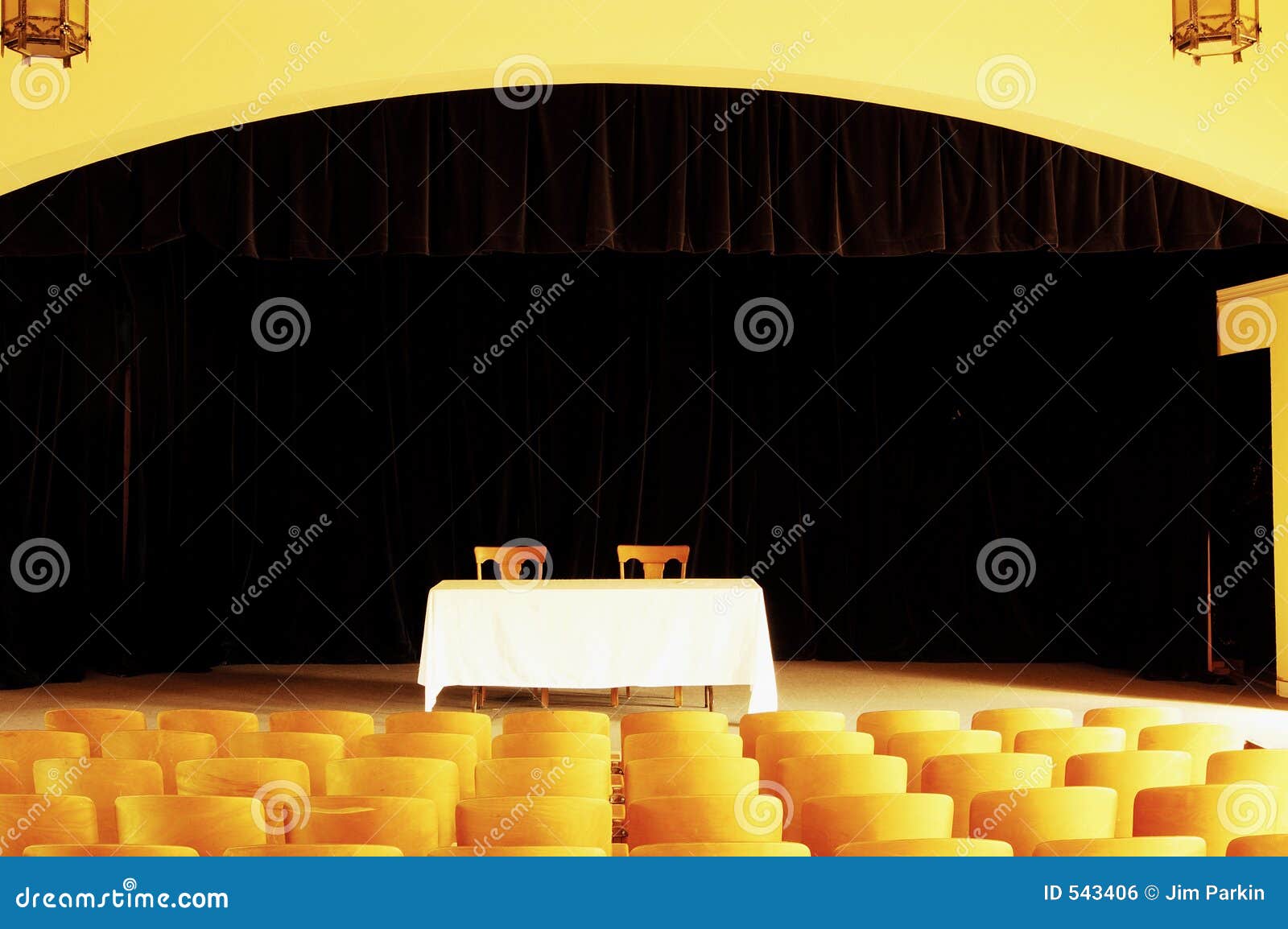 Empty theatre 2 stock photo. Image of play, movie, dramatic - 543406