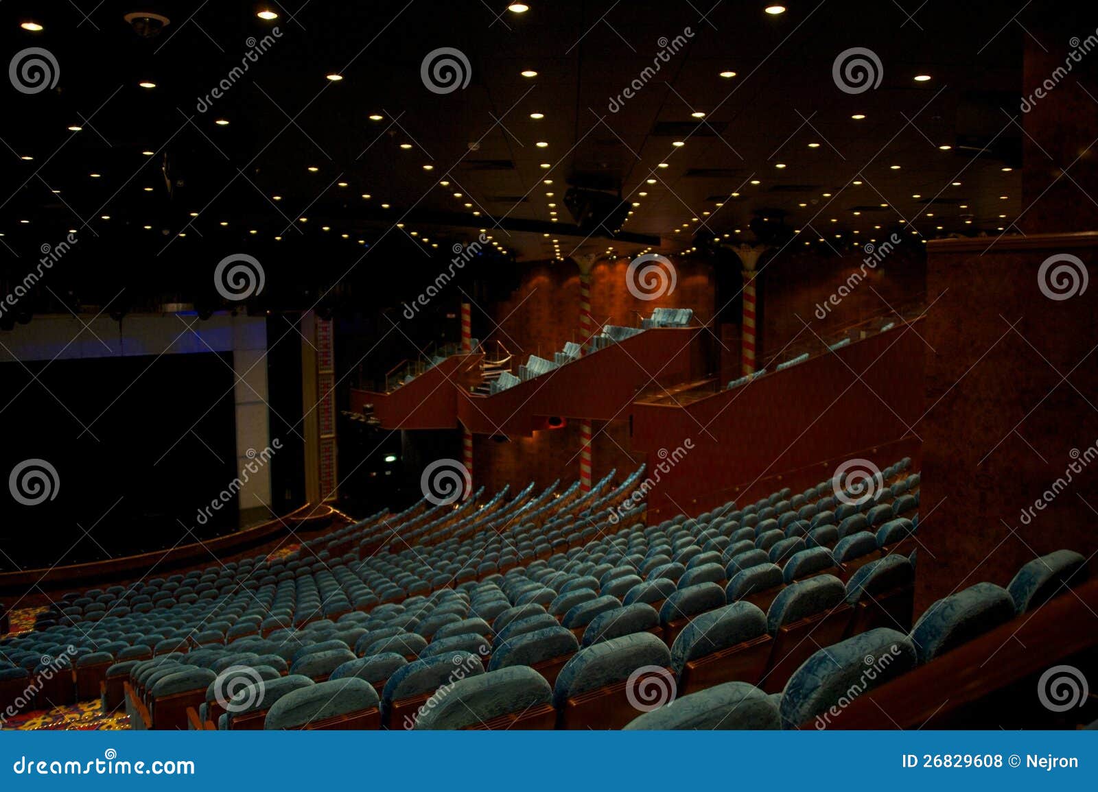 Empty theatre stock photo. Image of cinema, culture, music - 26829608