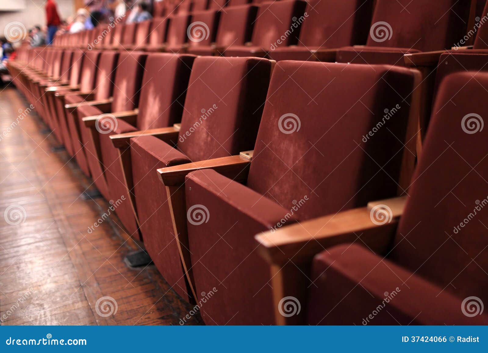 Empty theatre stock photo. Image of interior, performance - 37424066