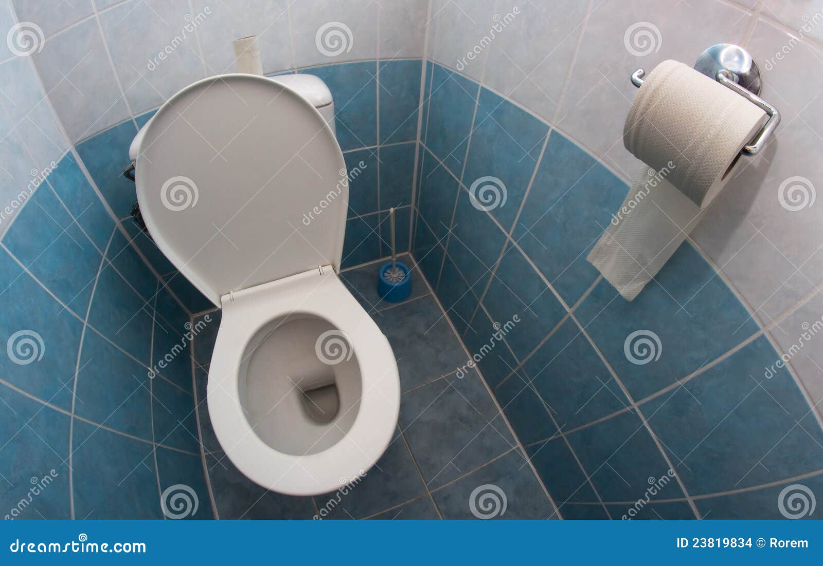 Empty toilet stock photo. Image of flush, sanitary, object - 23819834