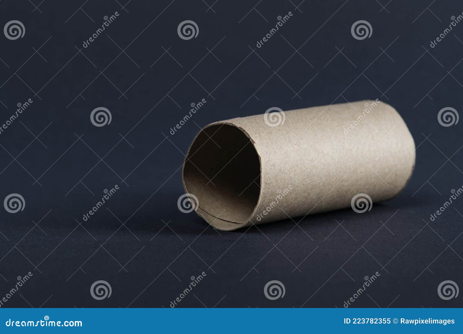 Empty toilet paper roll stock image. Image of restroom - 223782355