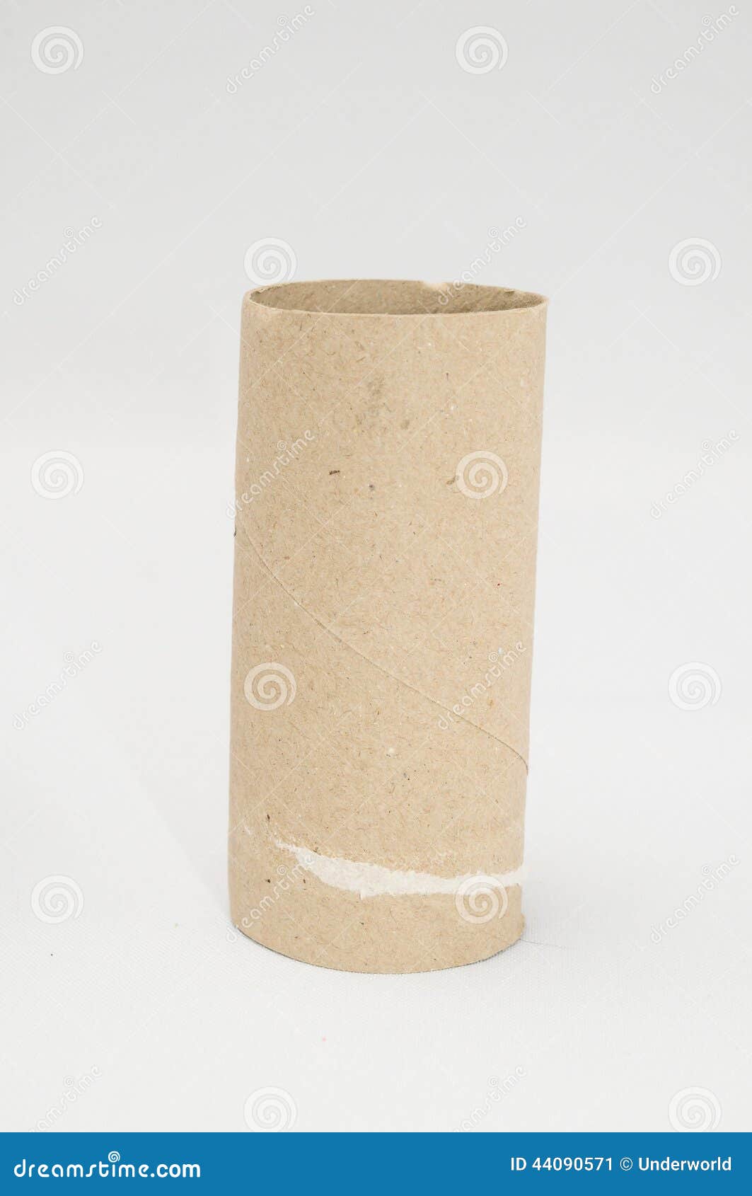Empty Toilet Paper Roll stock image. Image of background - 44090571