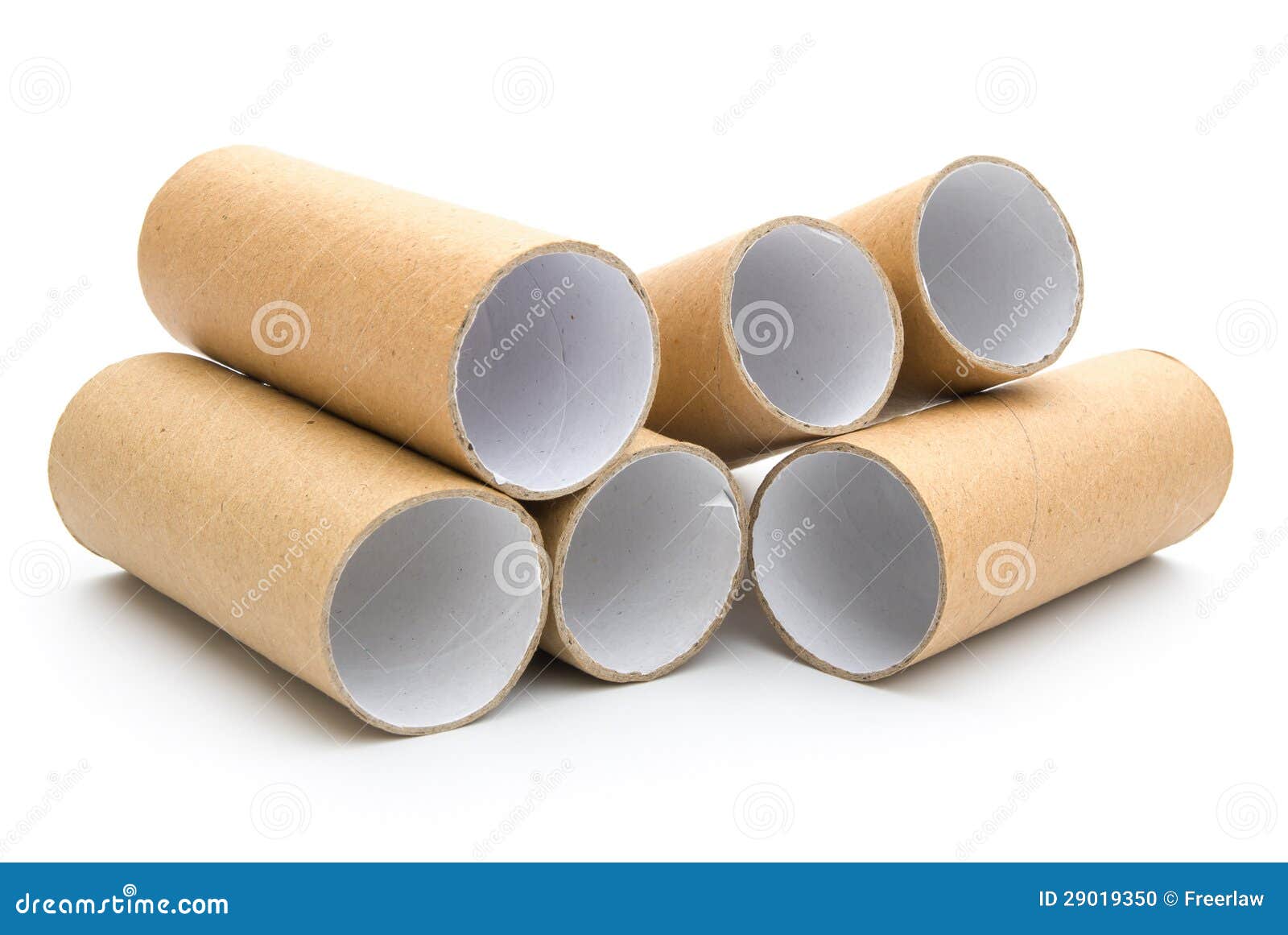 Empty toilet rolls stock photo. Image of basic, tissue - 29019350