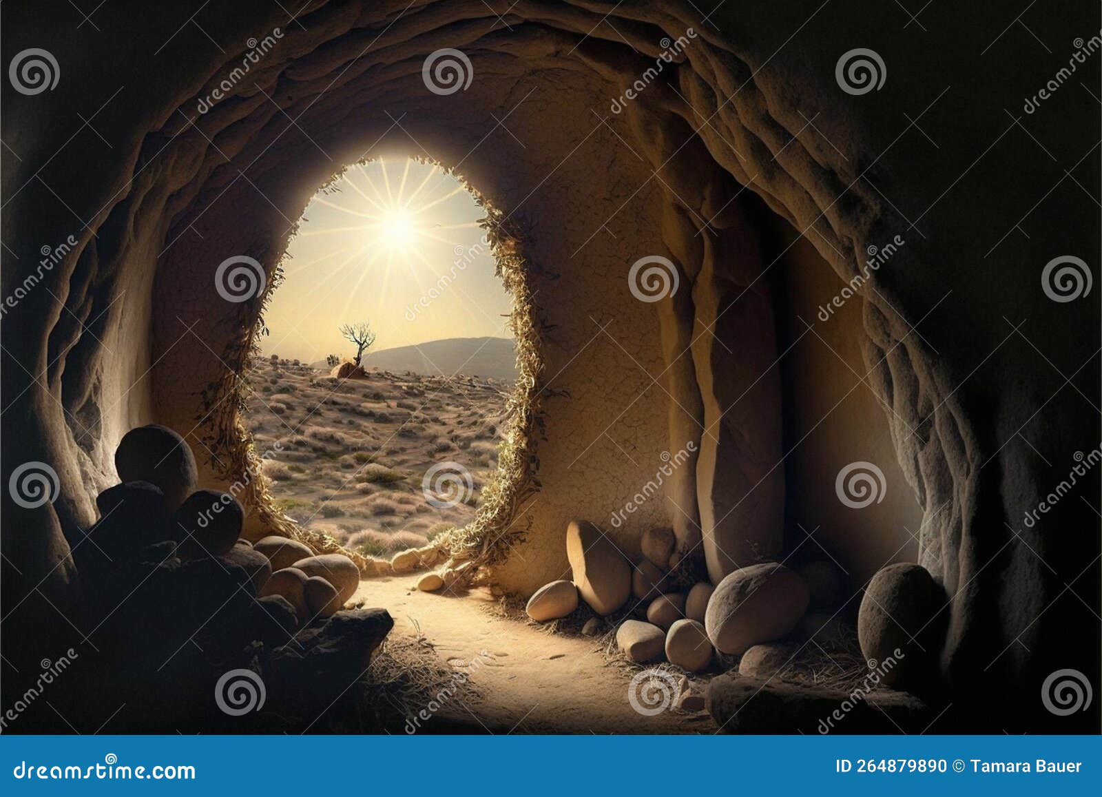 Empty Tomb of Christ after the Ressurection Stock Illustration ... Empty Tomb of Christ after the Ressurection Stock Illustration ...