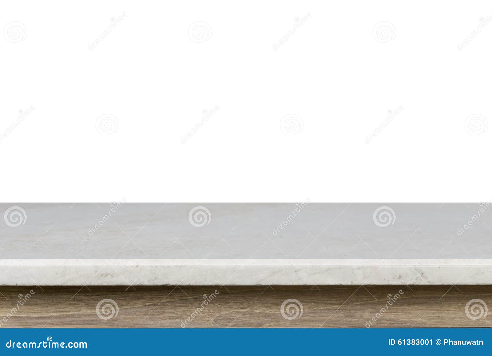Stone Table For Product Display Background, Banner, White Perspective ...