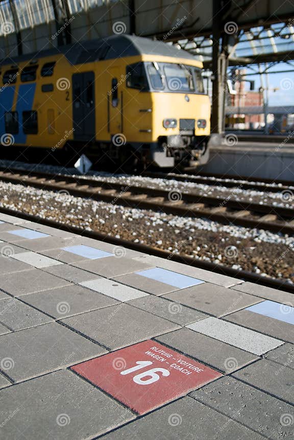 Empty track stock photo. Image of transport, travel, diesel - 10463094