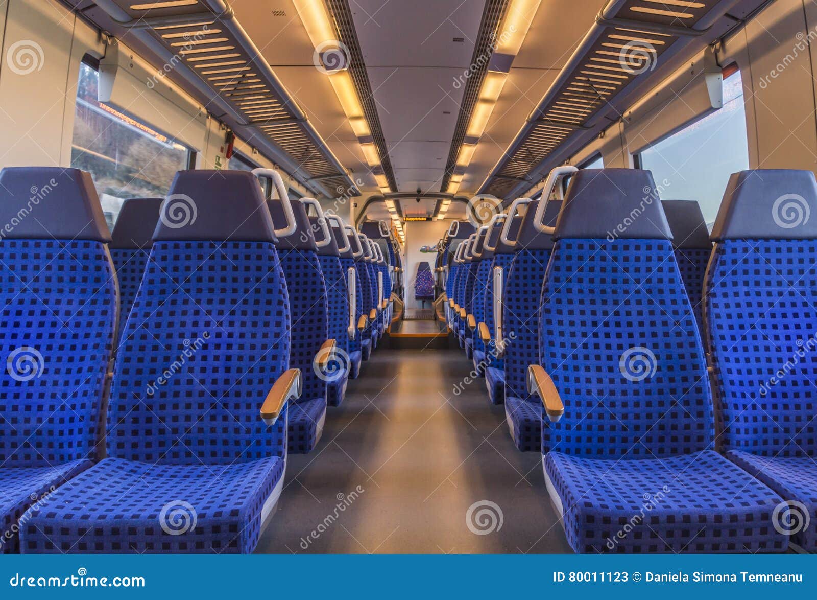 Empty train chairs stock image. Image of class, seats - 80011123