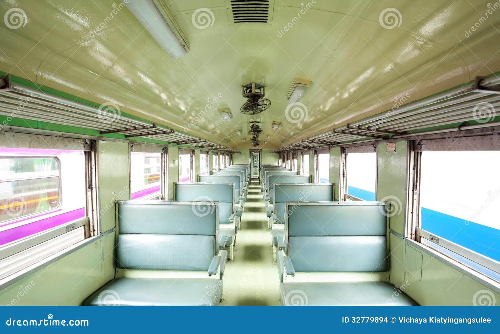 Inside The Locomotive Stock Image | CartoonDealer.com #166361185