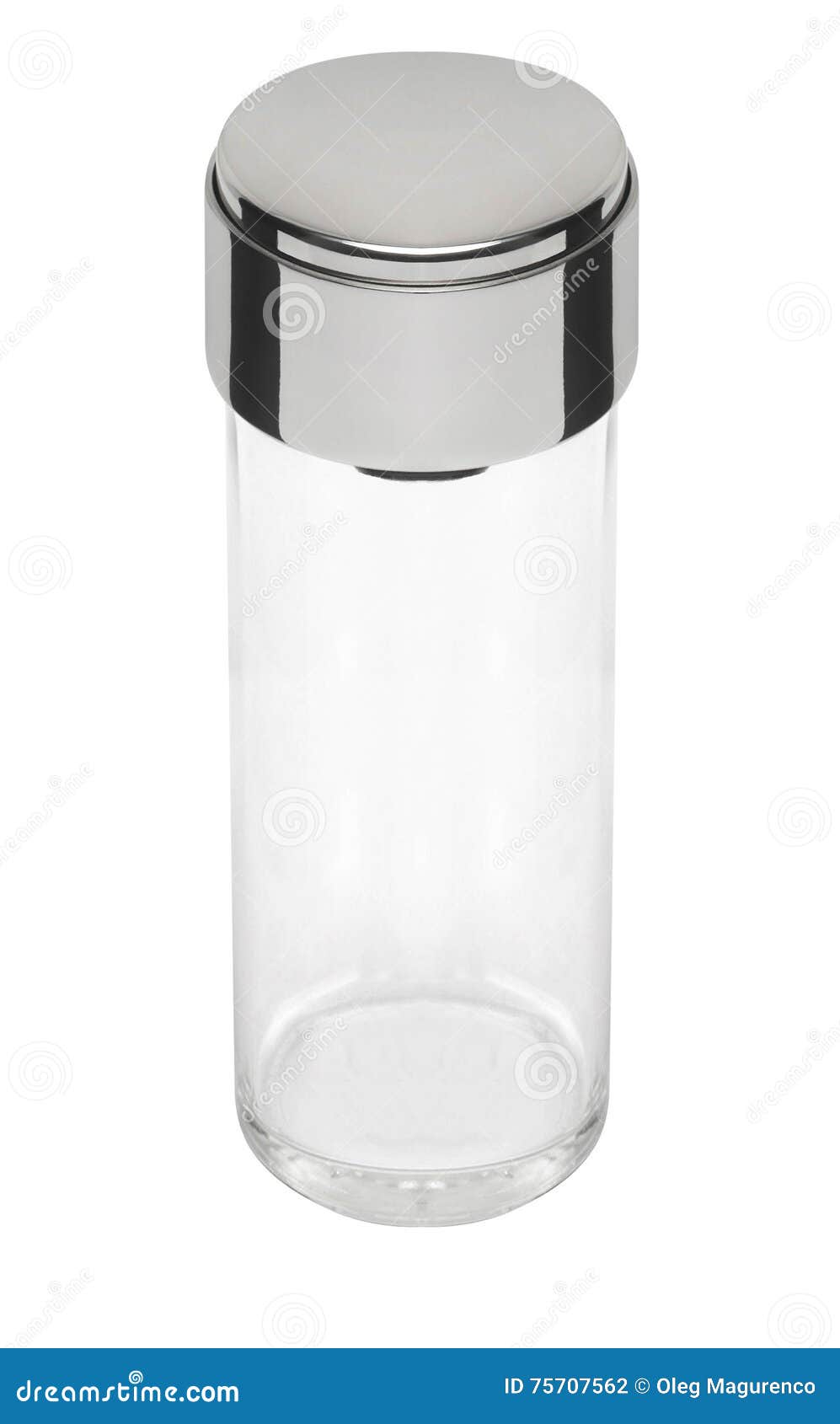 Empty Transparent Medical Container Stock Photo - Image of container ...