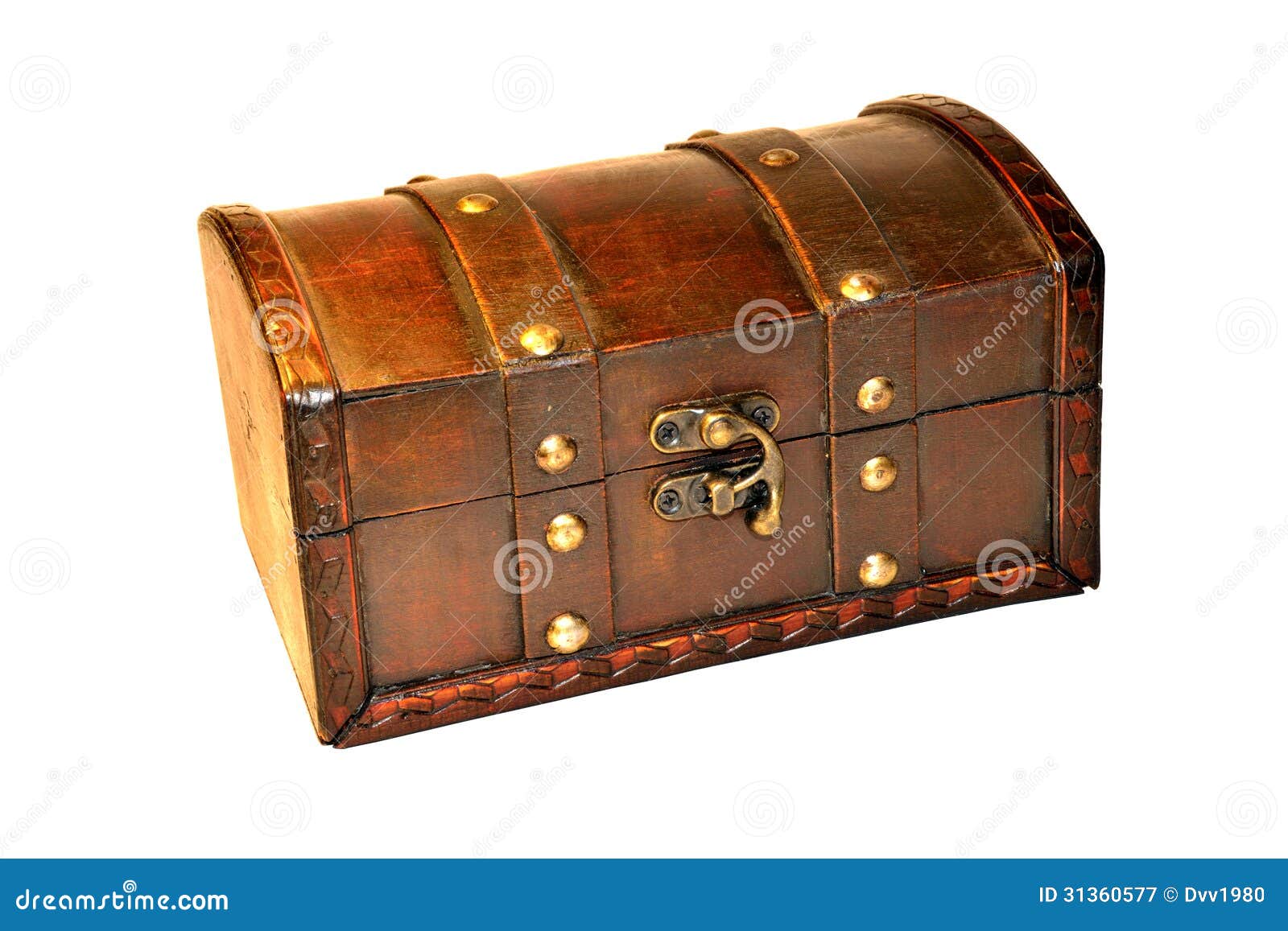 Empty Treasure Chest Stock Image | CartoonDealer.com #7472599