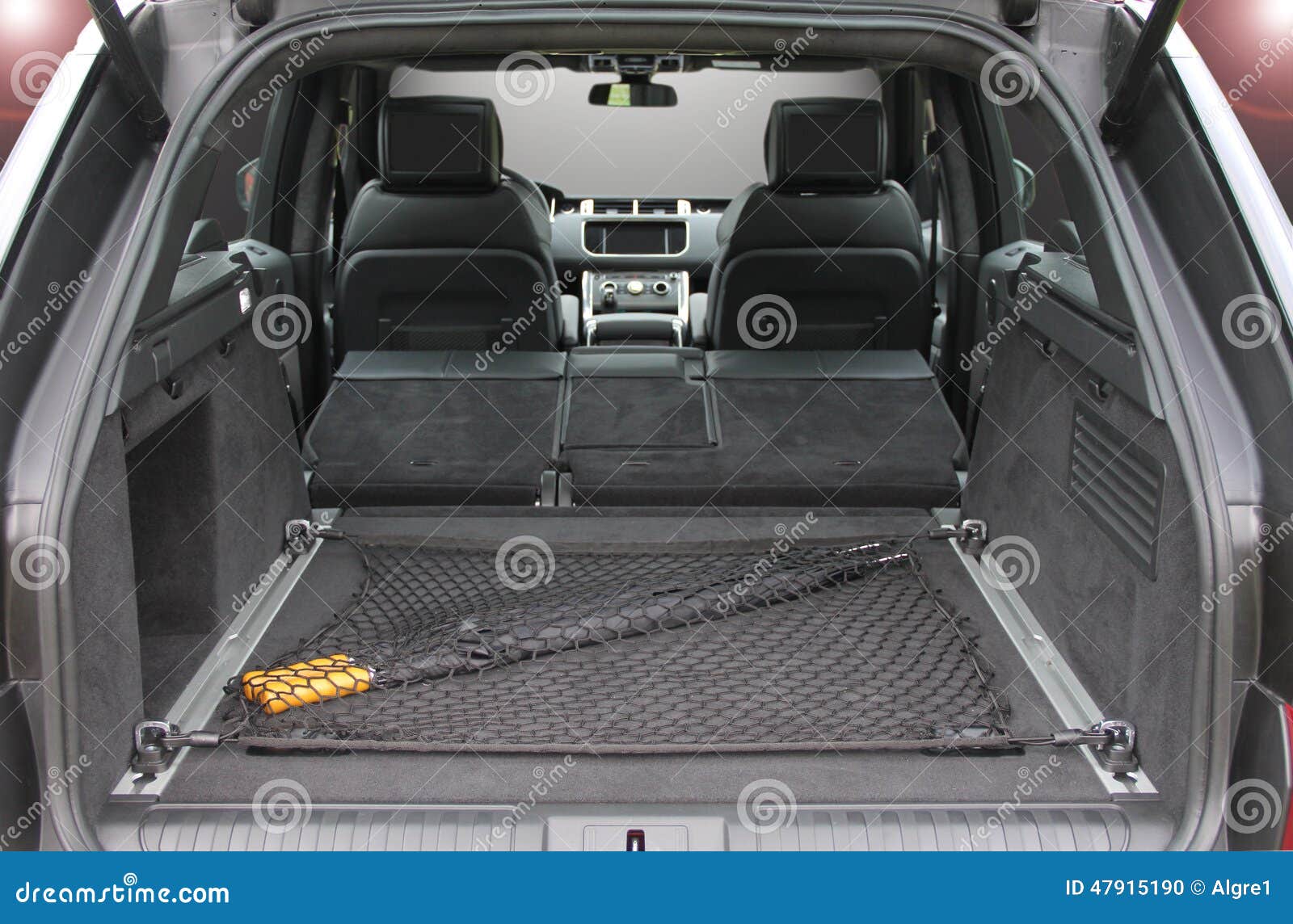 Empty trunk of the suv stock photo. Image of plastic - 47915190