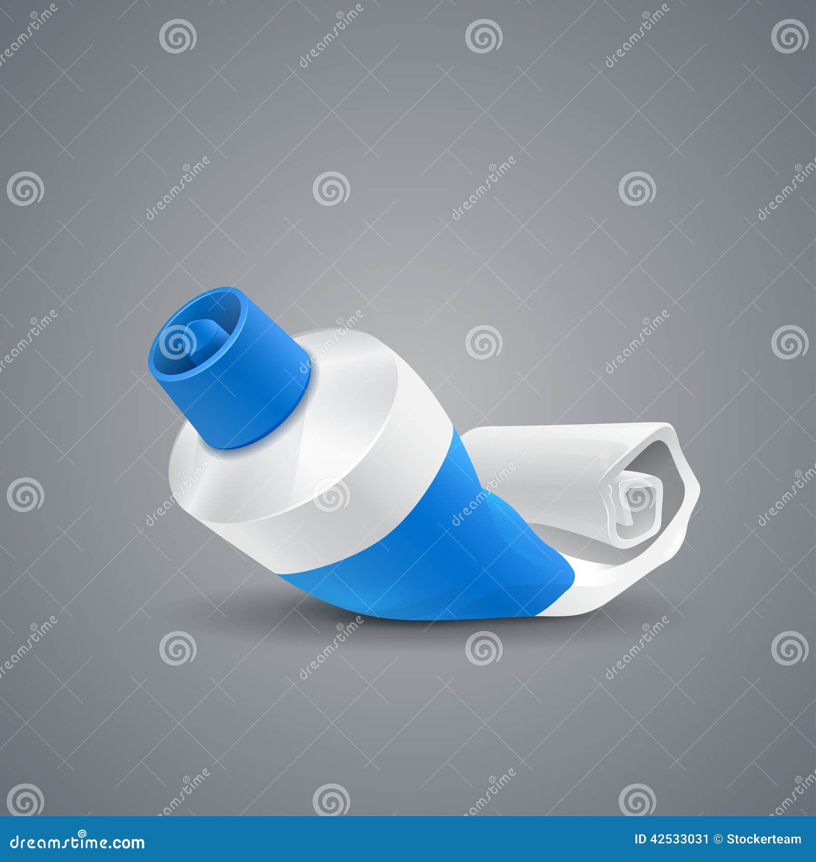 Tube - Toothpaste 1 Cartoon Vector | CartoonDealer.com #36299947