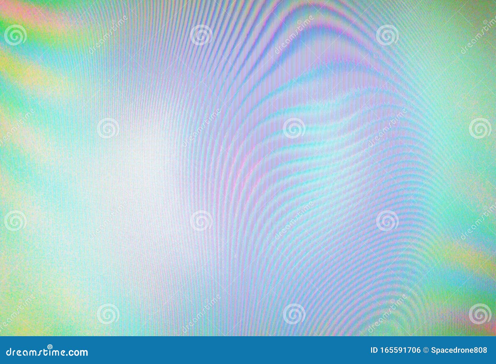 Empty Tv Grid Texture with Chromatic Aberration Background Stock Photo ...