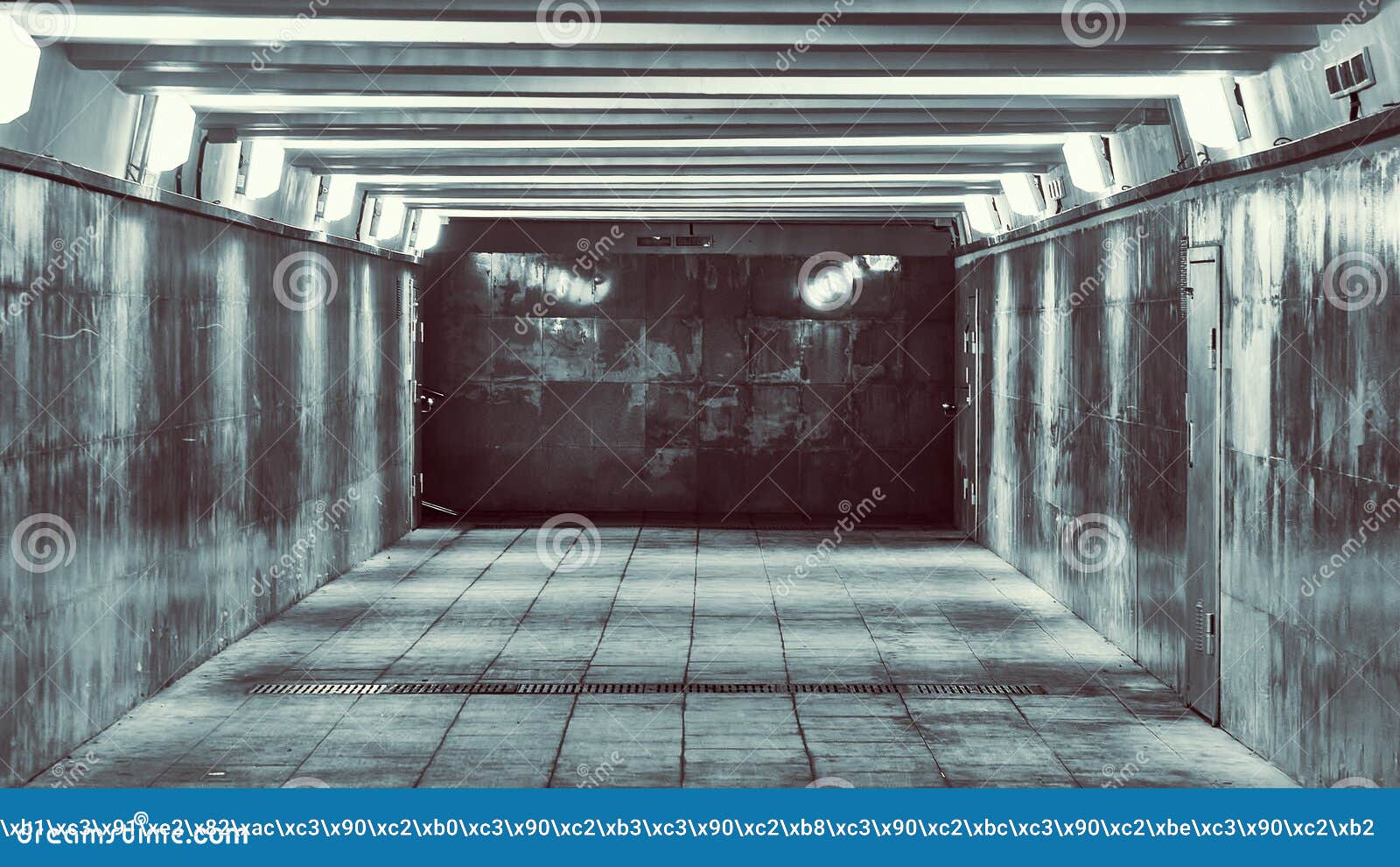 Empty Underground Passage in Moscow Editorial Stock Image - Image of ...