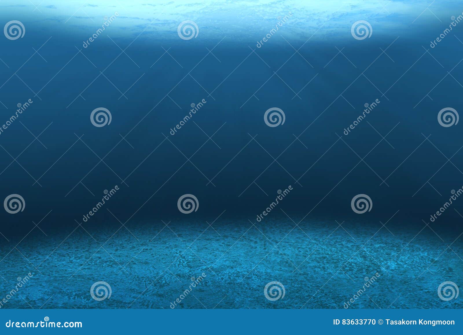 Empty Underwater For Background And Design Stock Photography ...