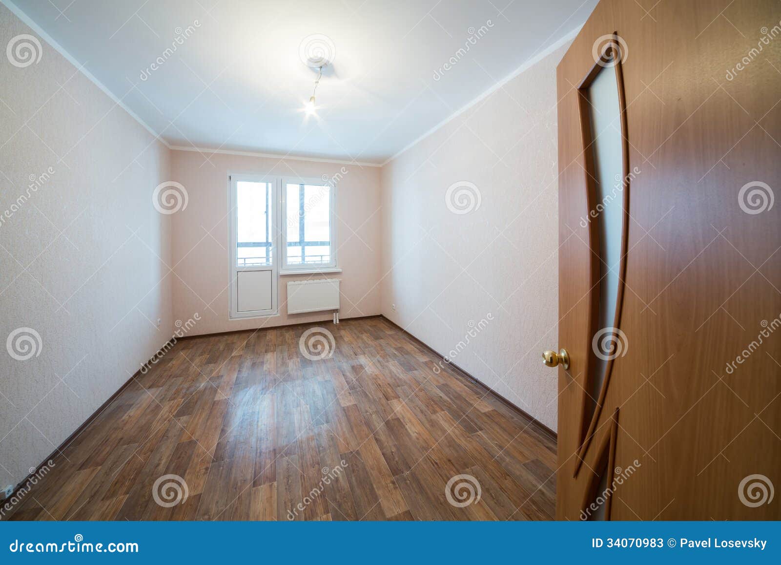 An empty unfurnished room stock image. Image of potential - 34070983
