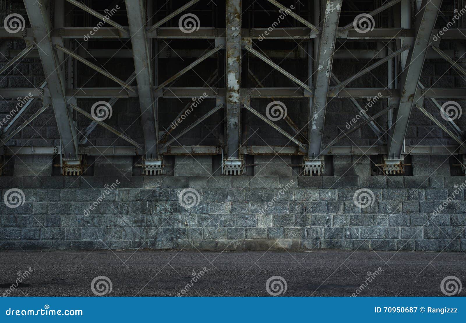 Empty urban background stock image. Image of city, distressed - 70950687