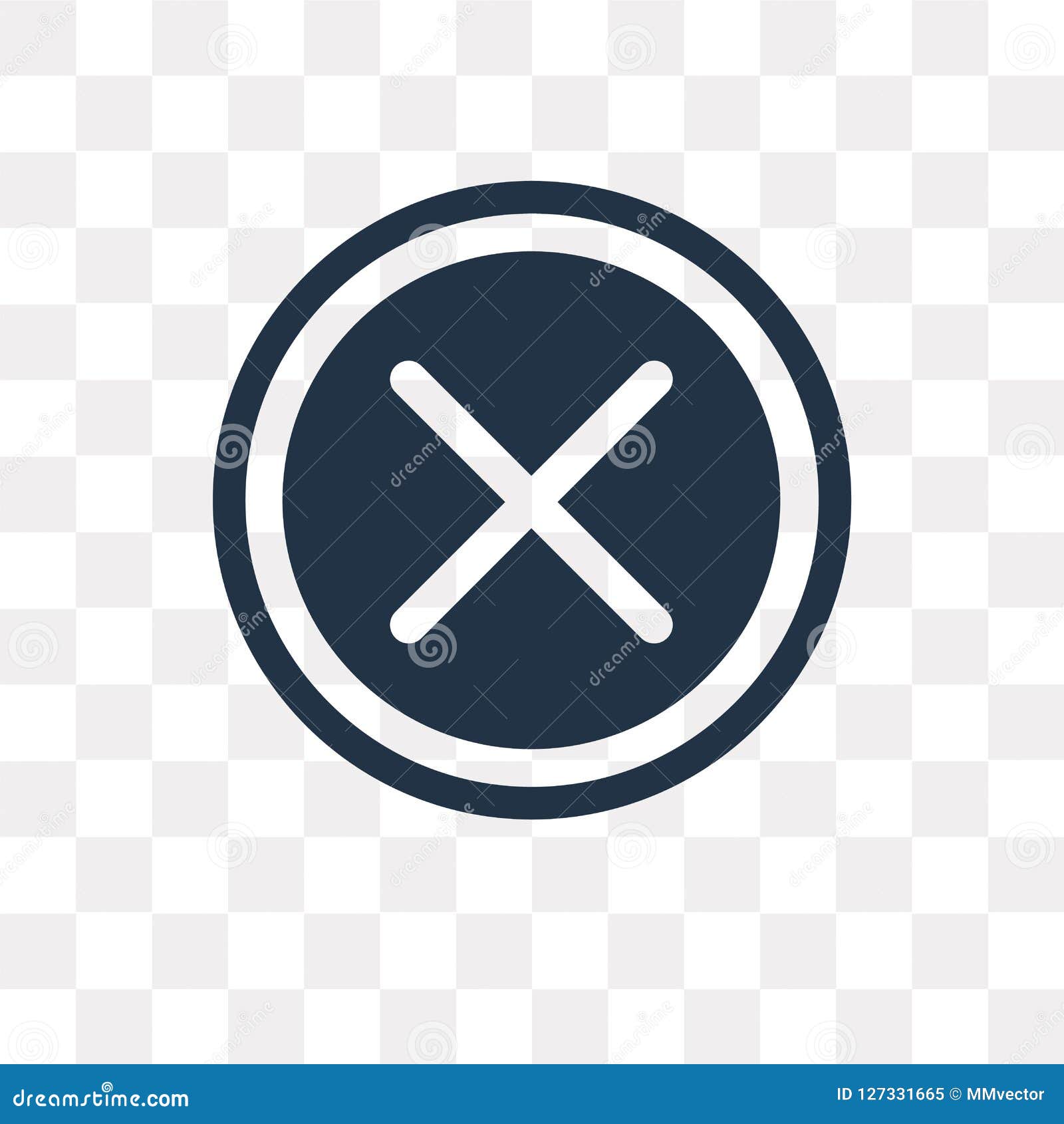 Empty Vector Icon Isolated on Transparent Background, Empty Tra Stock ...