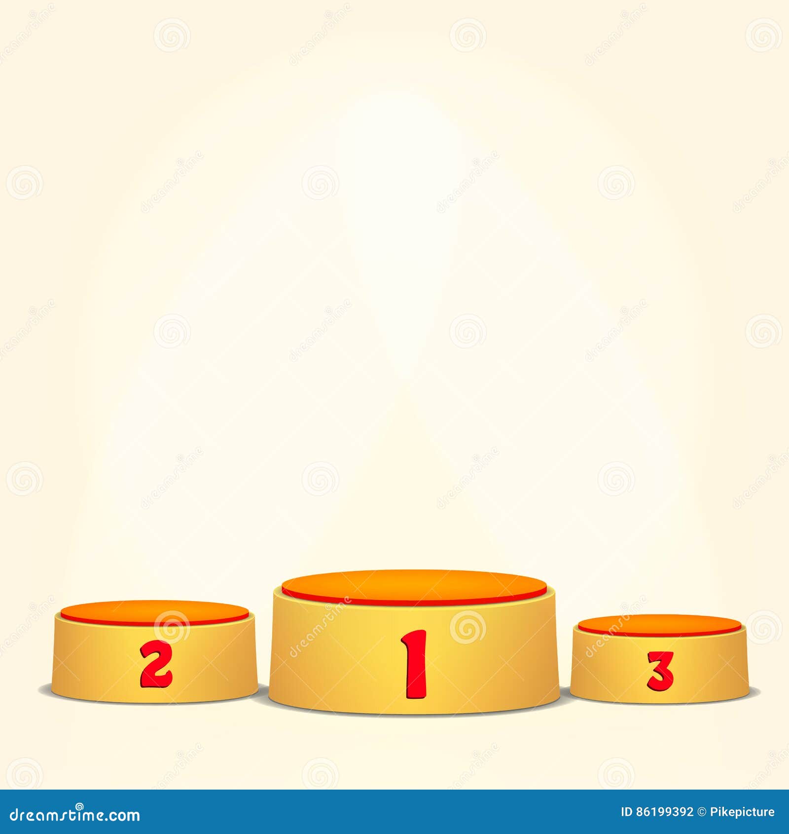 First Second Third Place Stand