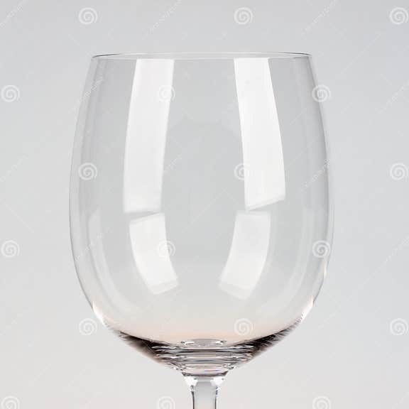 Empty vine glass stock image. Image of glass, transparent - 29503197