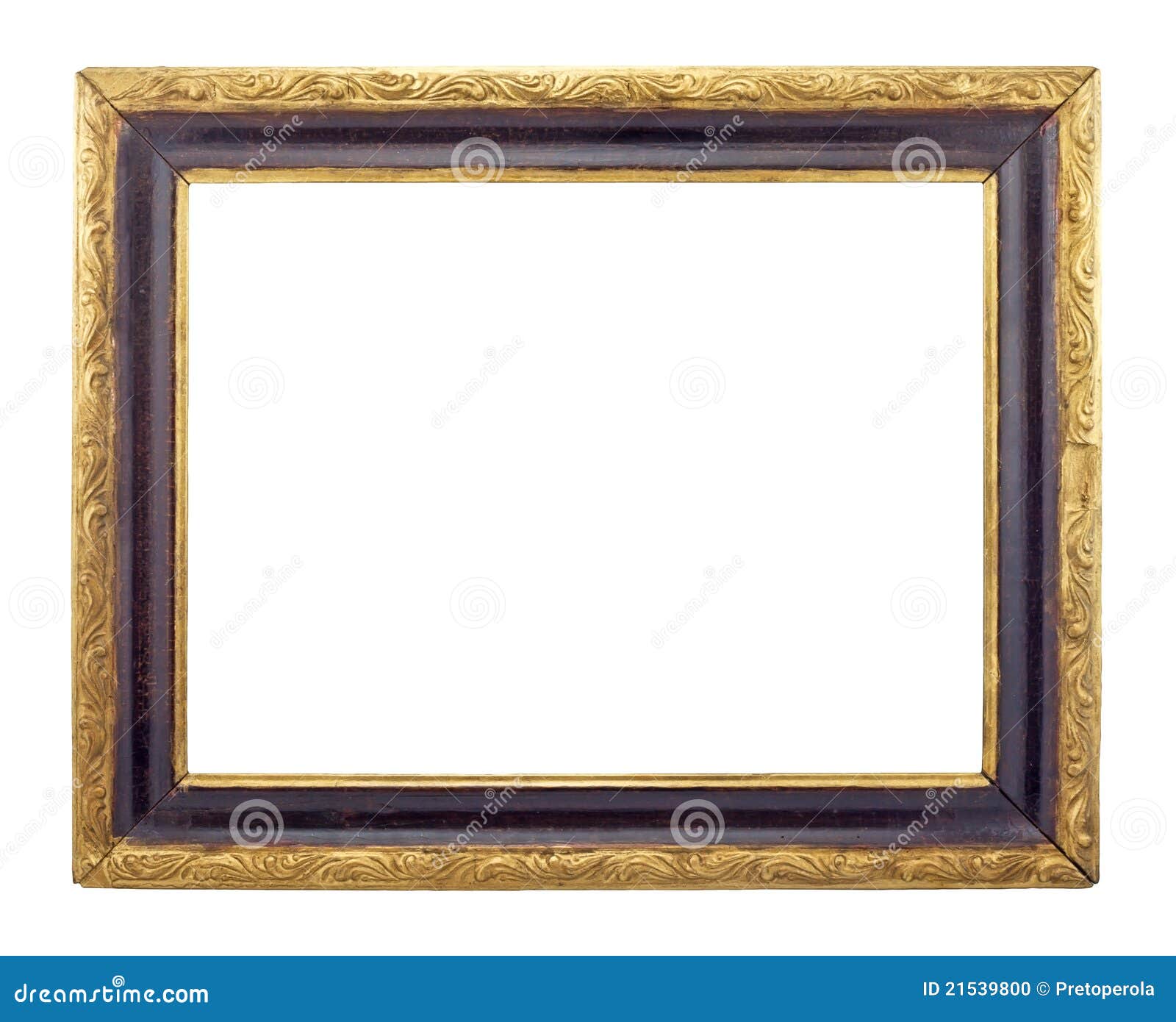 Empty vintage frame stock photo. Image of ancient, decorate - 21539800