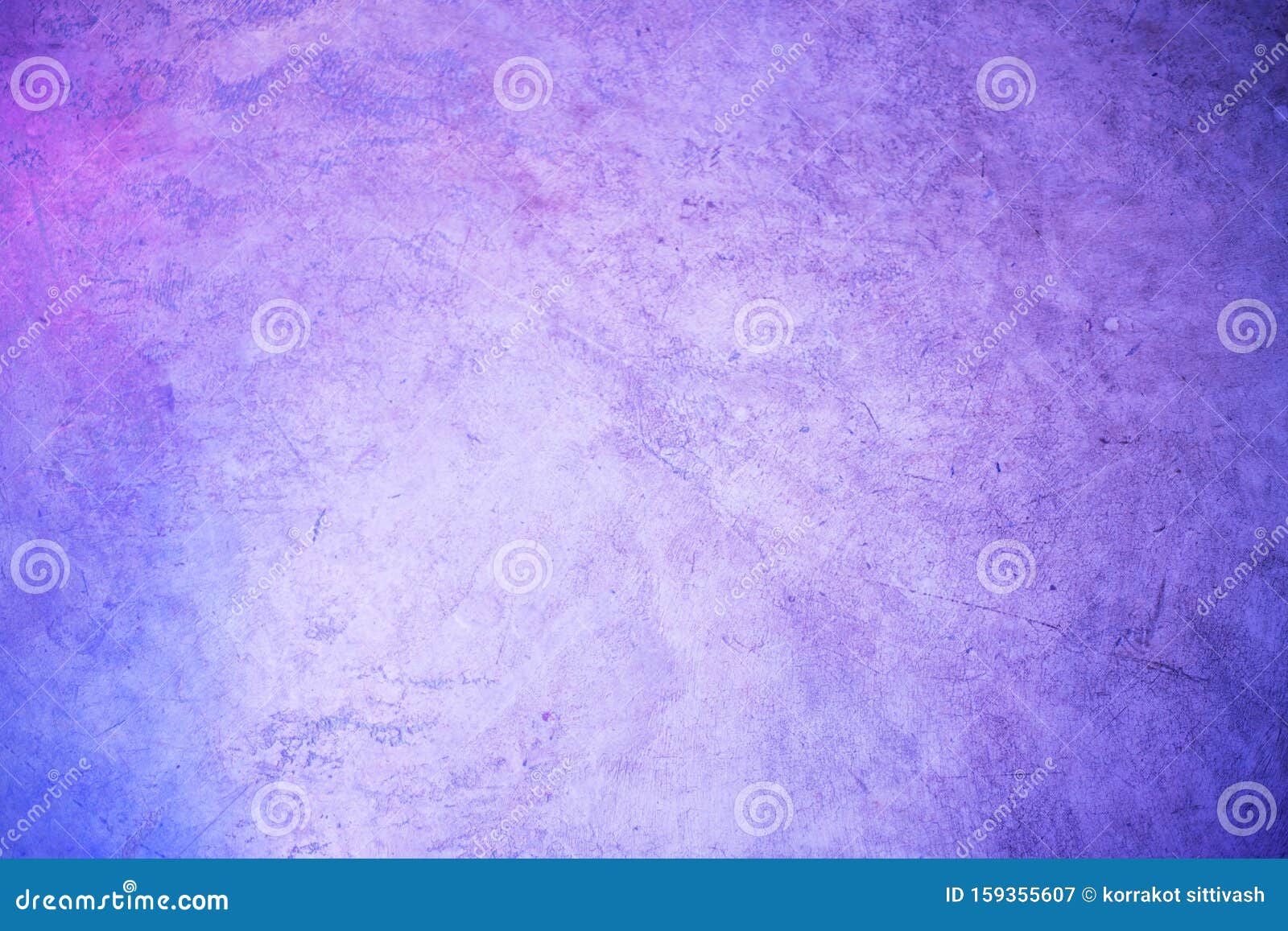 Empty Vintage Old Concrete Floor with Neon Lights Texture Background ...