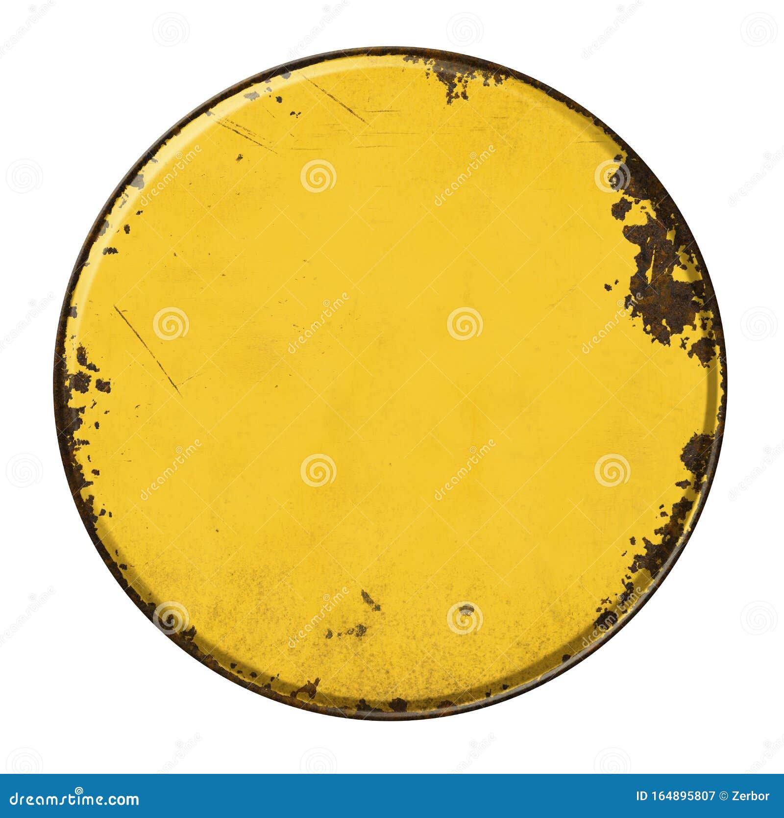 Empty Vintage Tin Sign on a White Background Stock Image - Image of ...