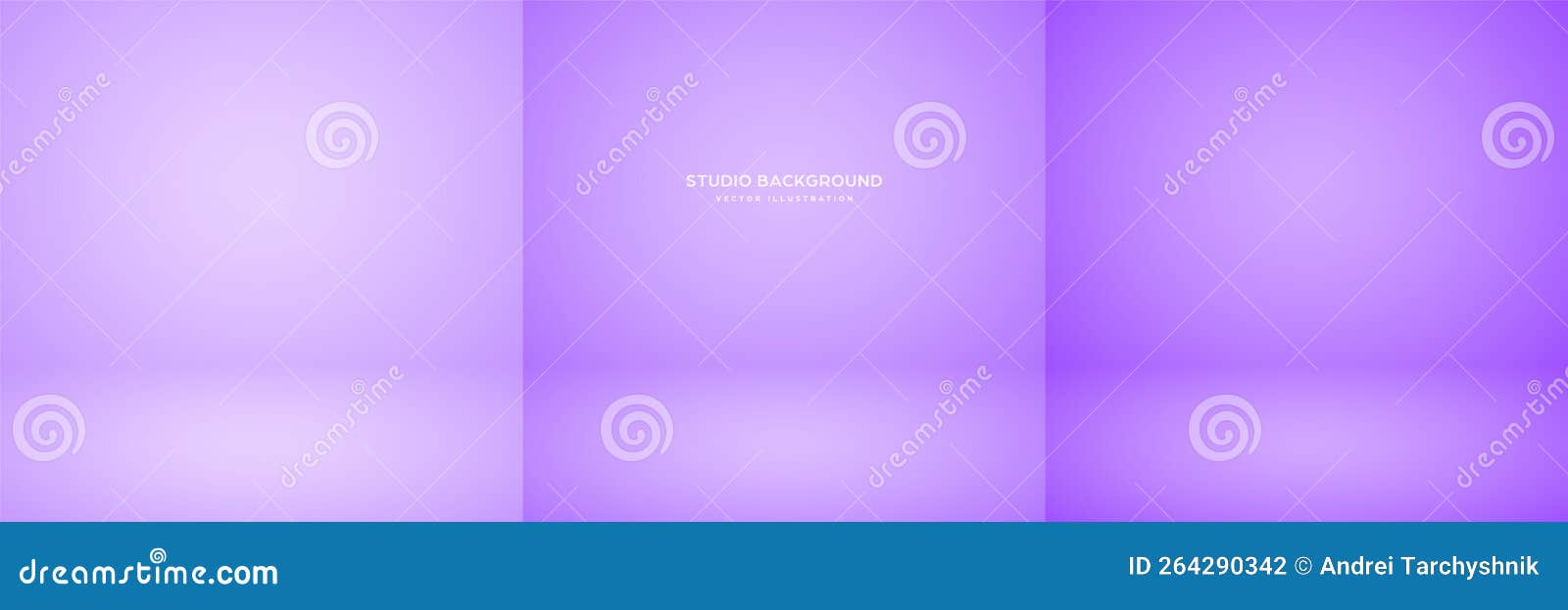 Empty Violet Studio Abstract Backgrounds with Spotlight Effect. Product ...