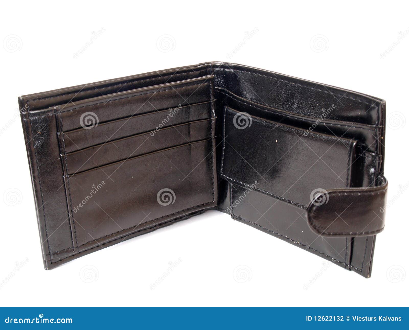 Empty wallet stock photo. Image of holding, poor, black - 12622132