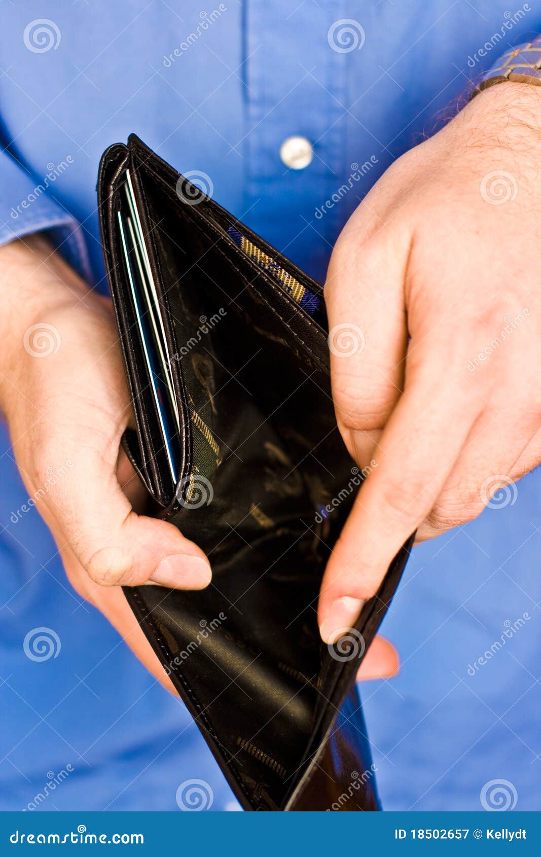 Empty wallet stock image. Image of business, poor, wallet - 18502657
