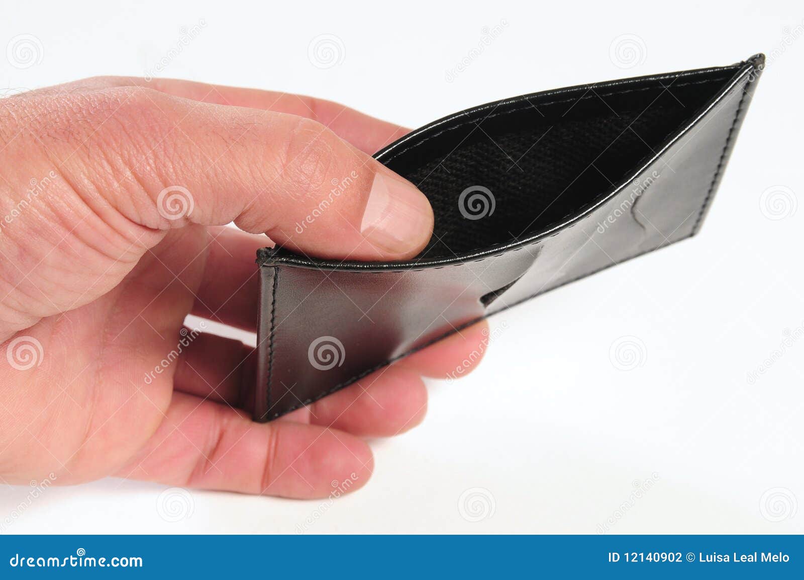 Empty Wallet. Finance Concept Stock Photo - Image of inflation ...
