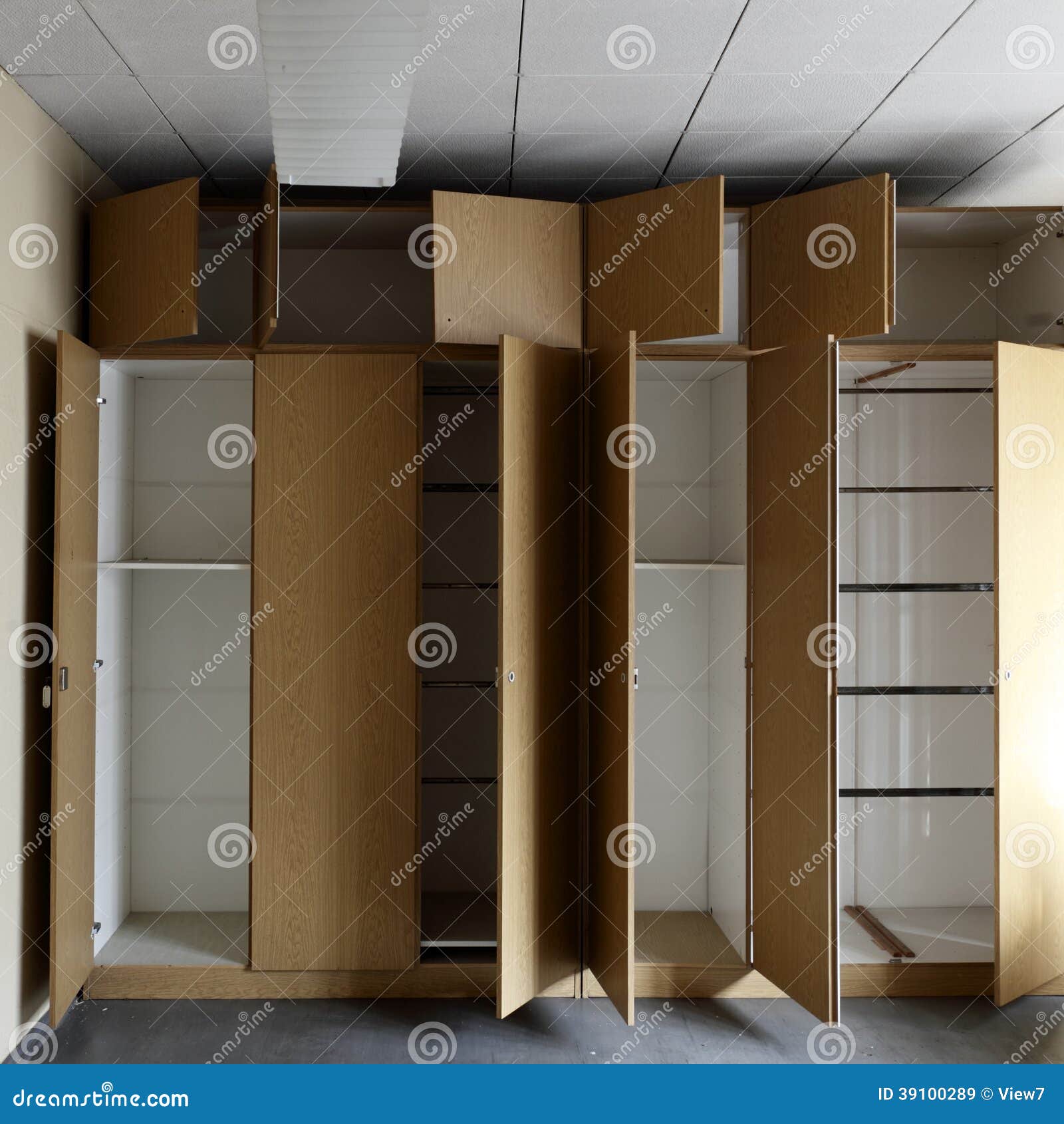 Empty wardrobes stock image. Image of gone, empty, household - 39100289