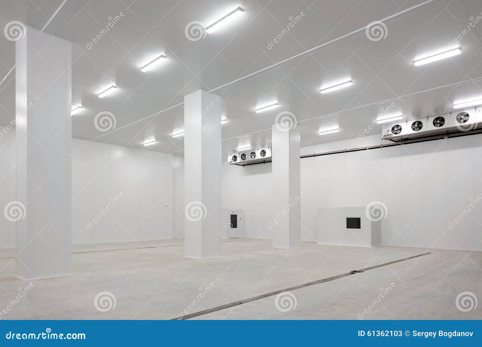 Empty warehouse stock image. Image of inside, empty, factory - 61362103