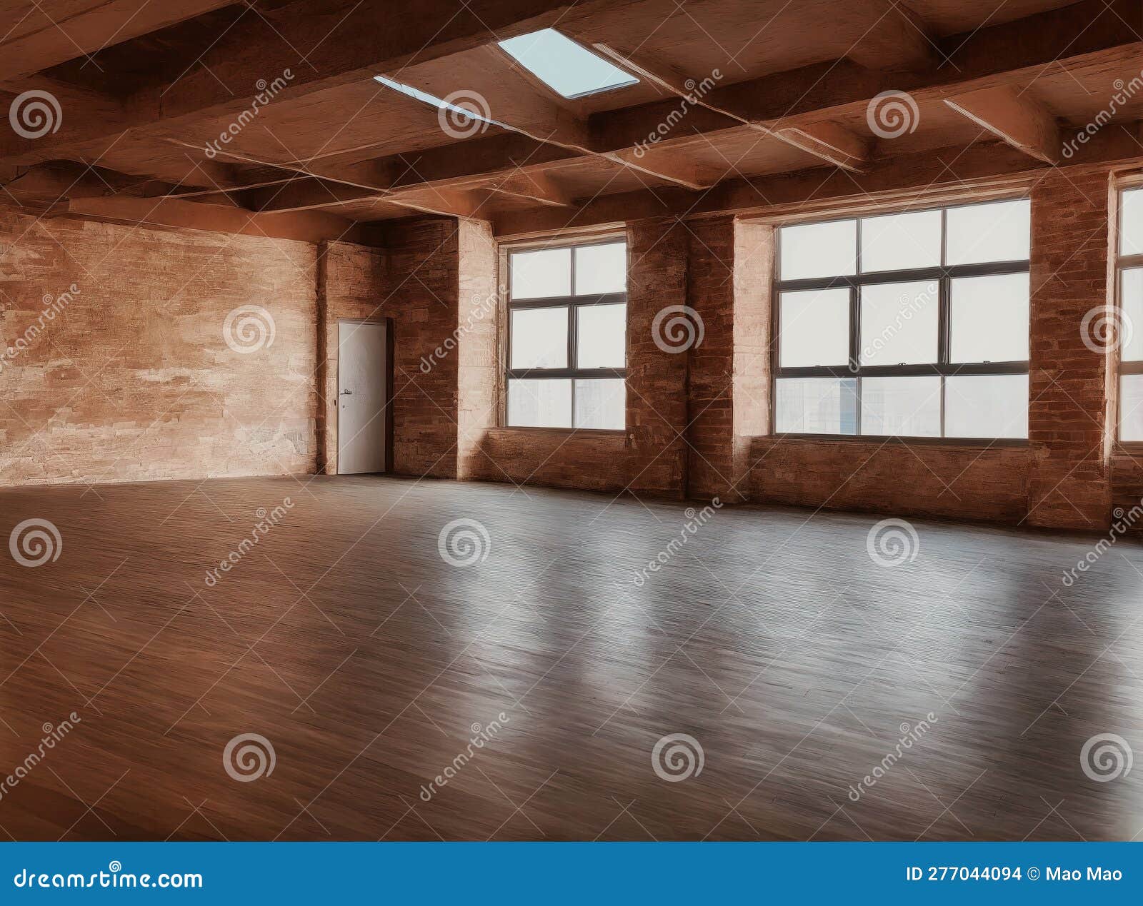 Empty Warehouse Wall or Commercial Area, Industrial Background Stock ...