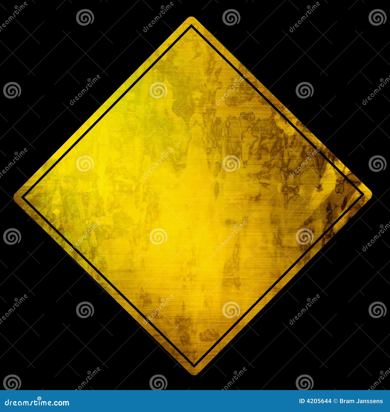 Empty Warning Sign Royalty-Free Stock Image | CartoonDealer.com #4500250
