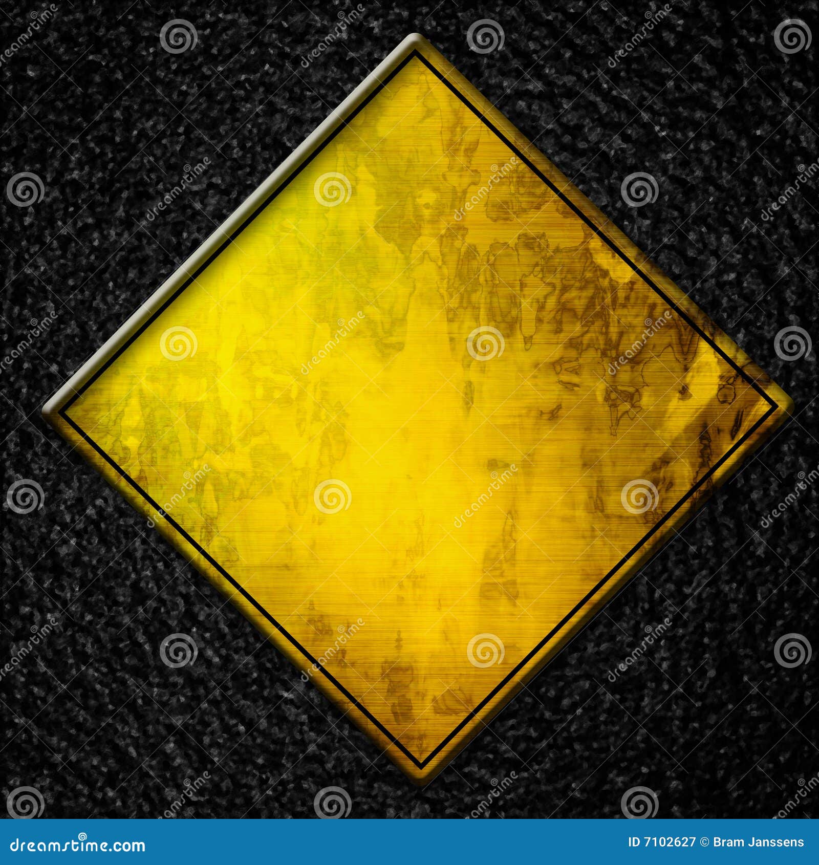 Empty Warning Sign Royalty-Free Stock Image | CartoonDealer.com #4500250