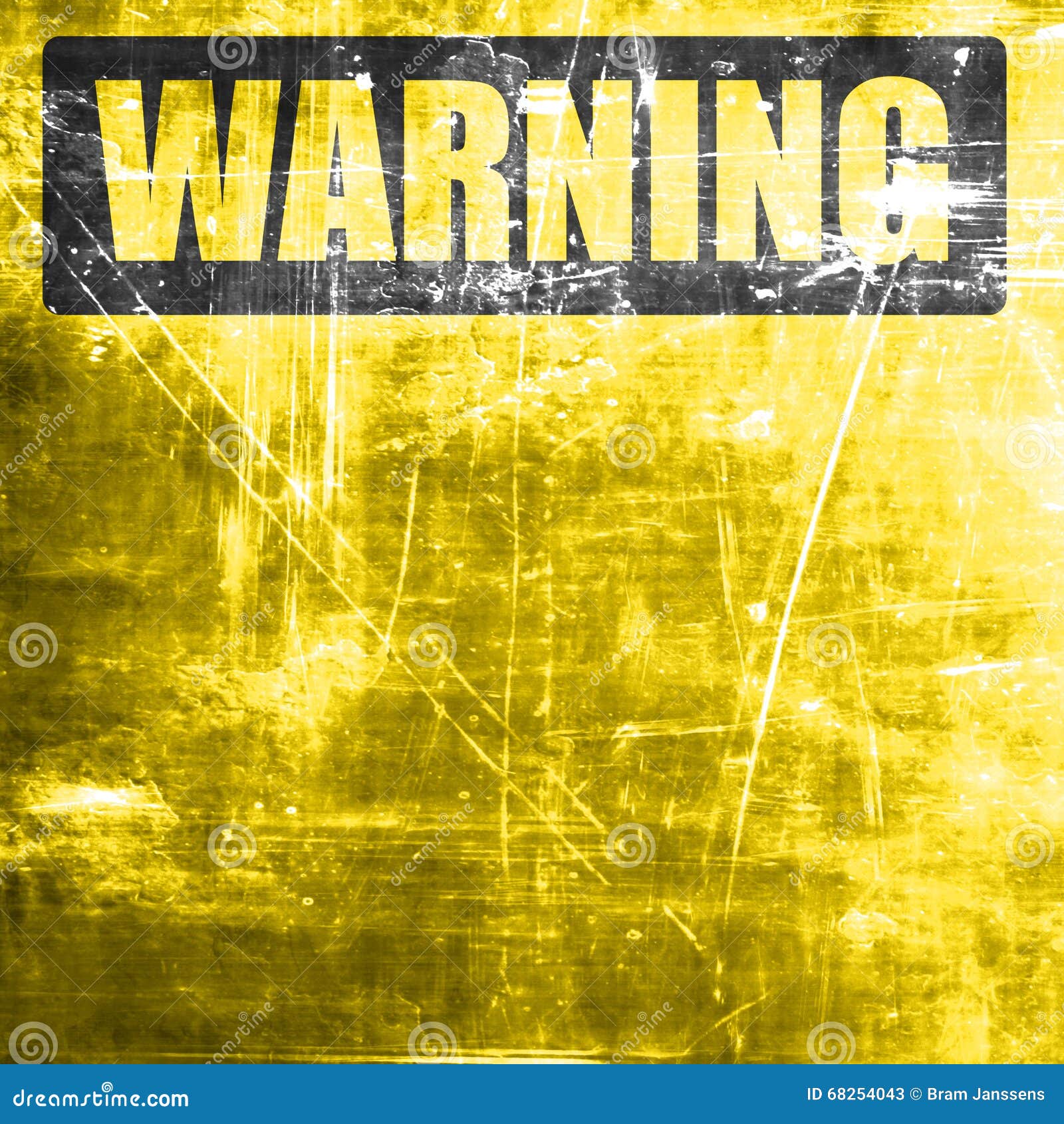Empty Warning Sign Royalty-Free Stock Photography | CartoonDealer.com ...