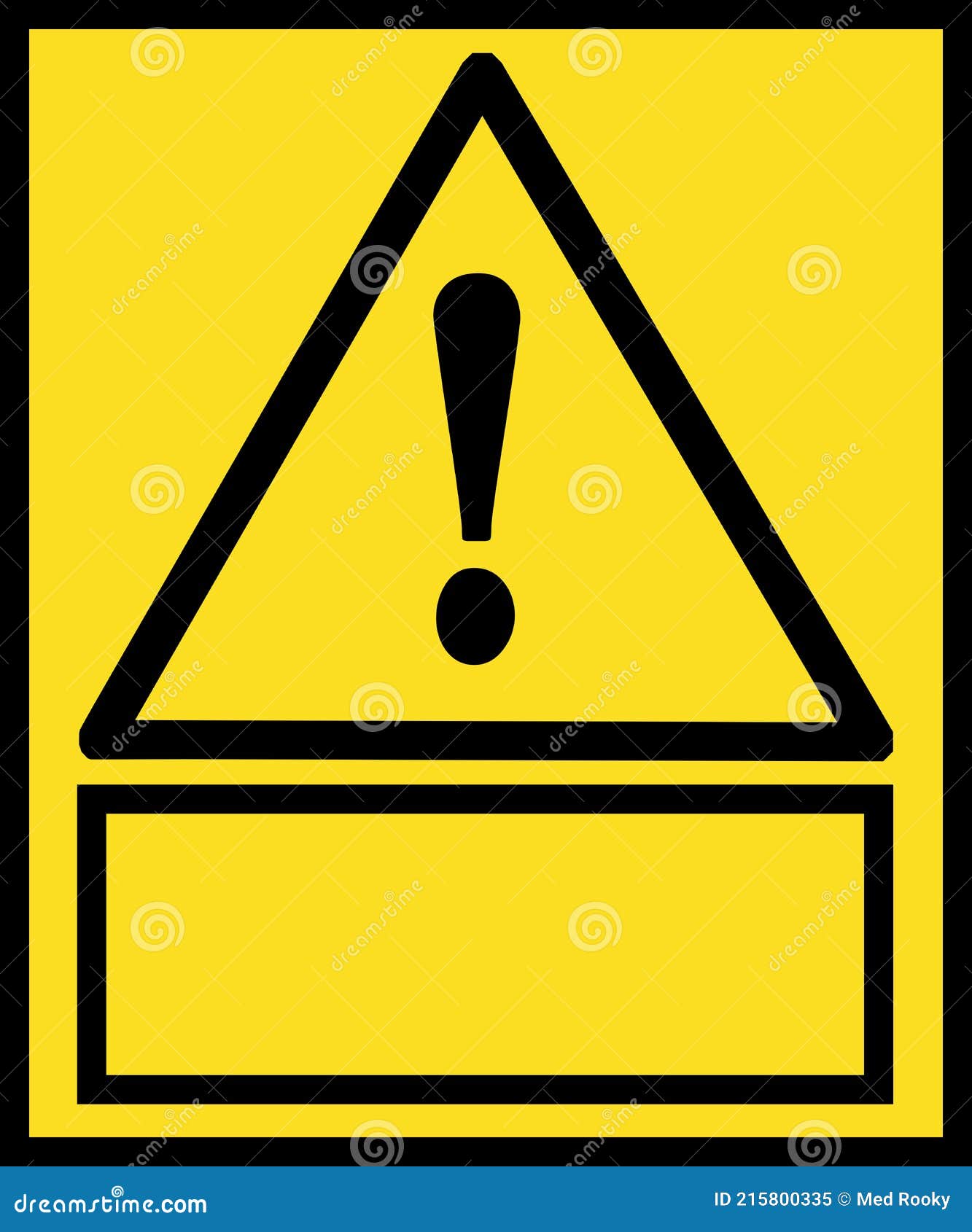 Empty Warning Sign Royalty-Free Stock Image | CartoonDealer.com #4500250