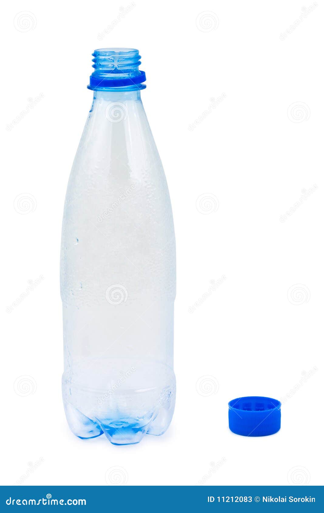 Empty water bottle stock image. Image of isolated, bottle - 11212083