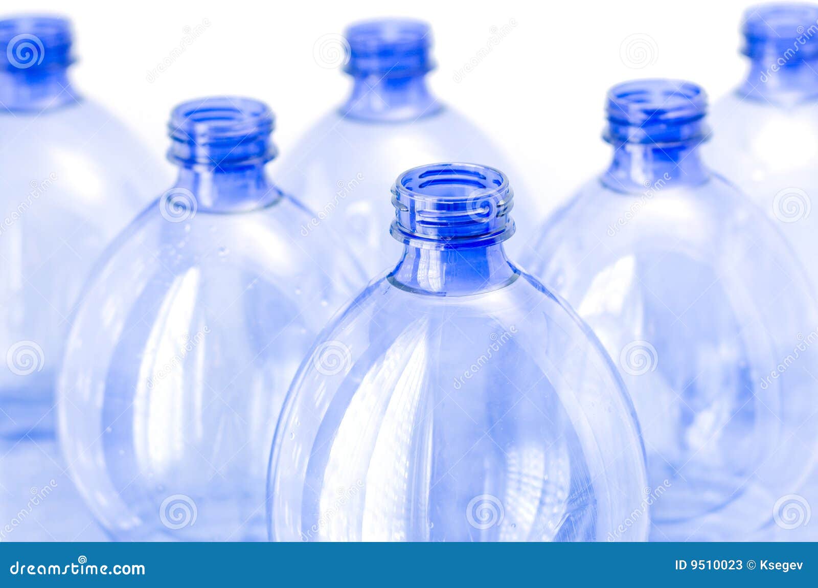 Empty water bottles stock image. Image of purity, empty - 9510023